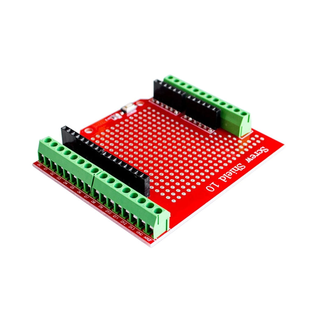 Screw-Shield V1 Expansion Board Terminal Bareboard PCB Board 7.4x6.2x1 ...