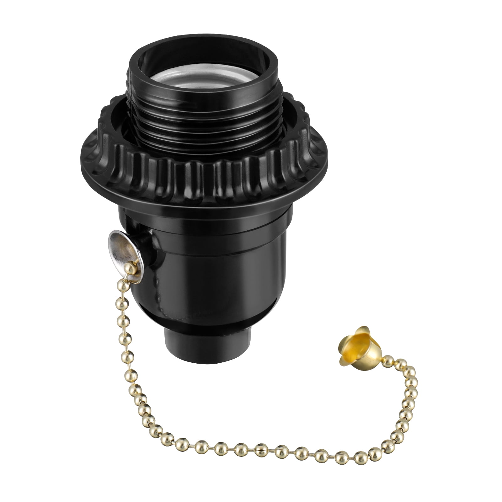 Screw Socket Pull Cord Lamp Holder E27 Light Bulb Socket Lamp Holder ...