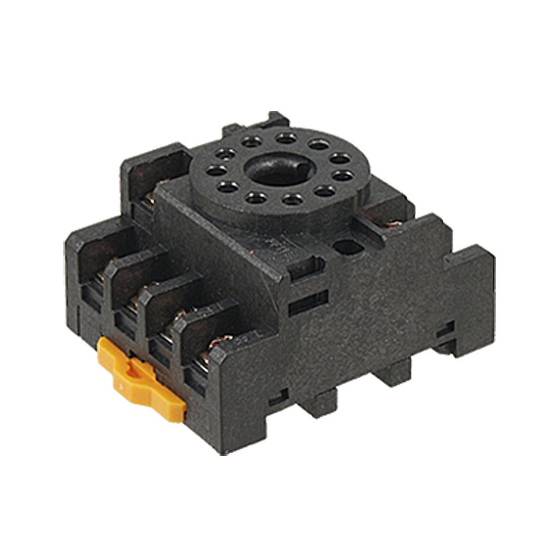 Screw Terminal DIN Rail PFY113A Relay Socket Base 11 Pin - Walmart.com