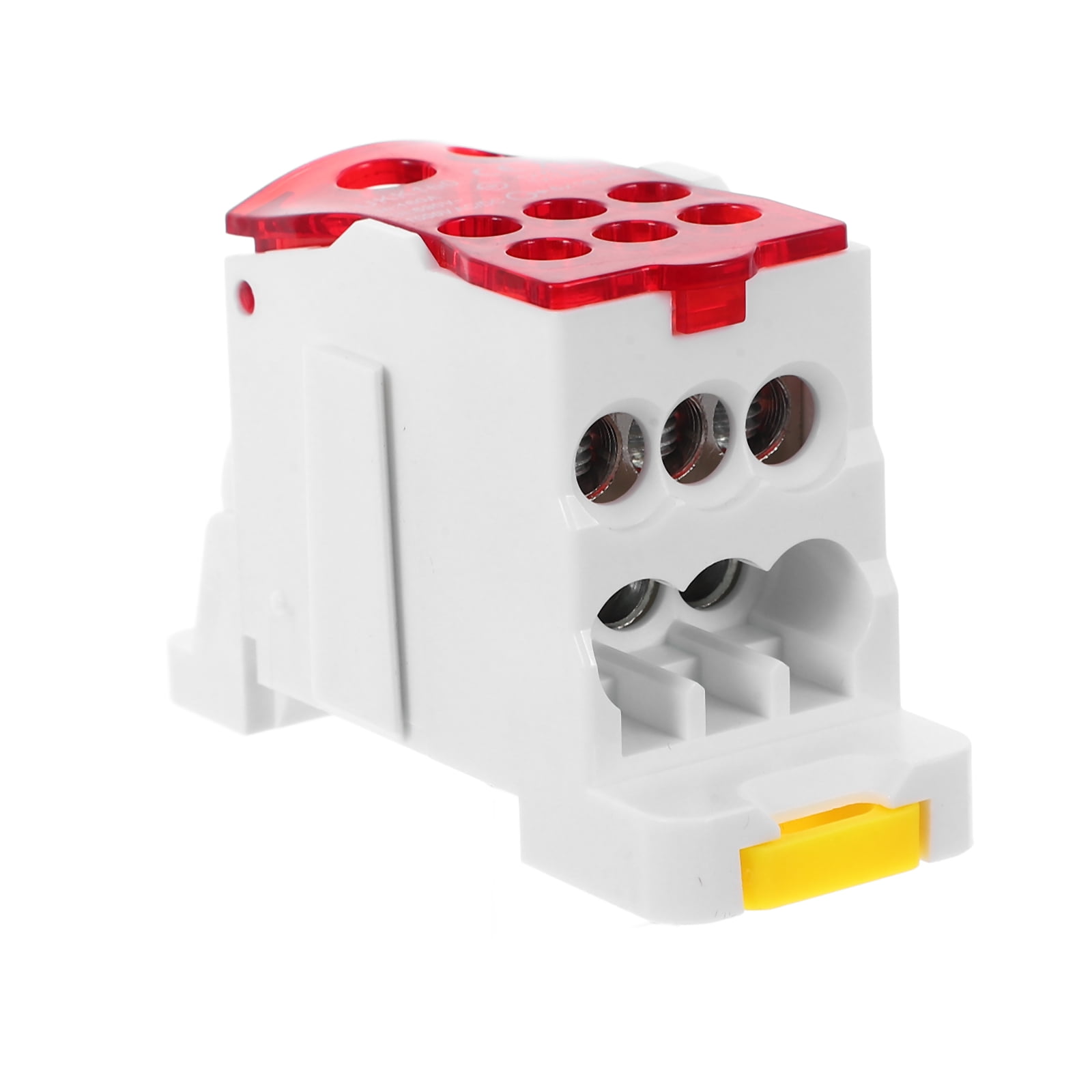 Screw Terminal Strip Blocks Cabinet Wire Splitter Connector Block Rail ...