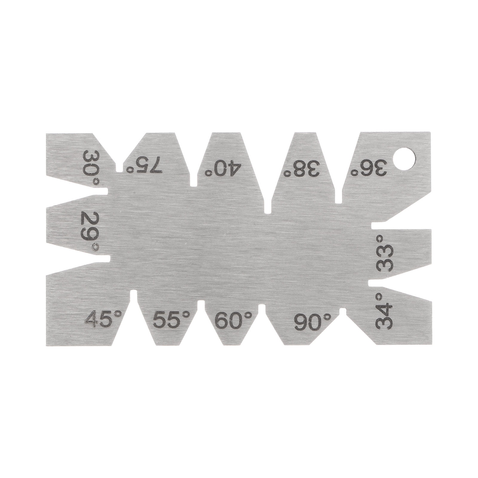 Screw Thread Gauge Cutting Angle Gage Template 29 to 90 Degrees Lathes ...