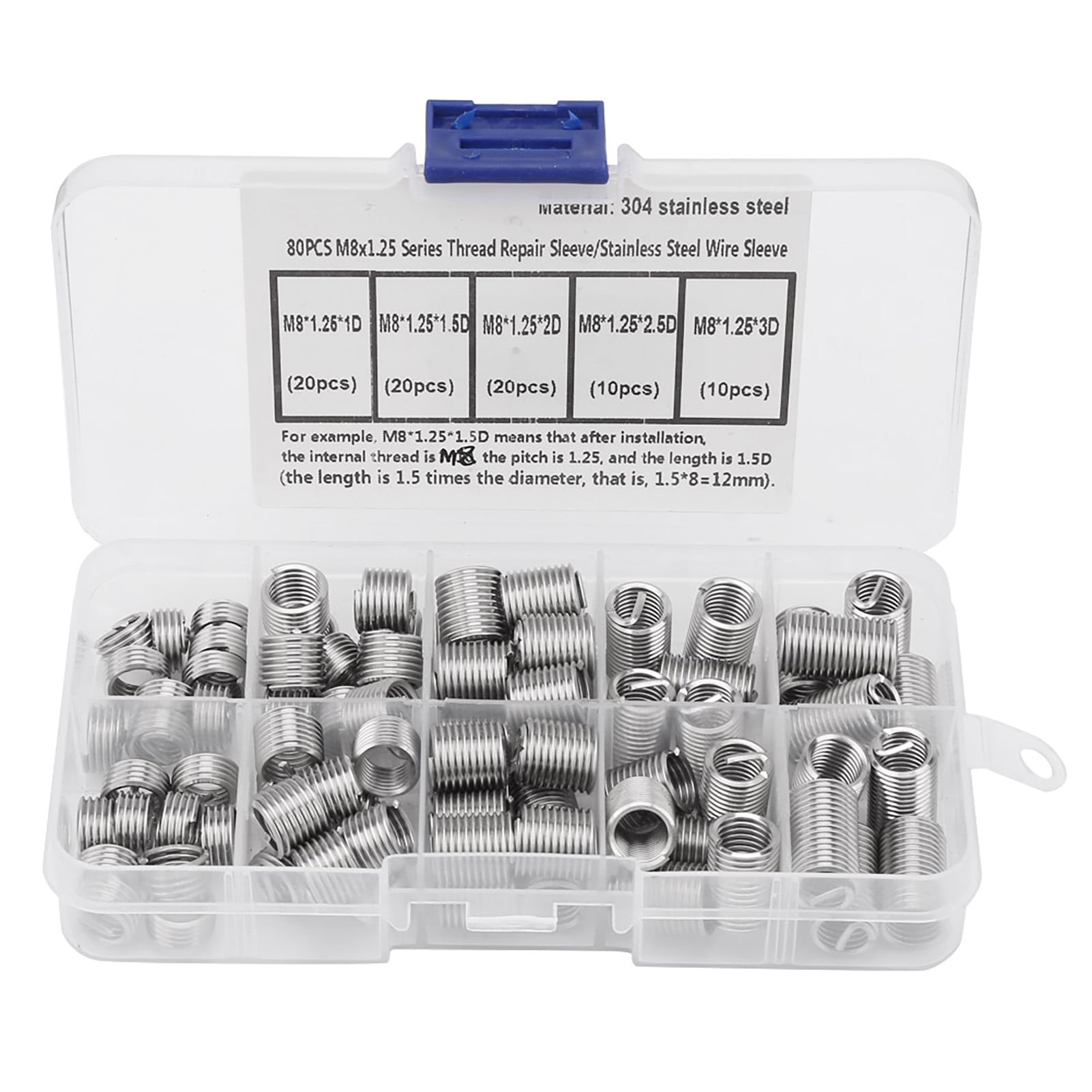Screw Thread Insert, Practical Easy To Maintenance Helical Coiled Wire ...