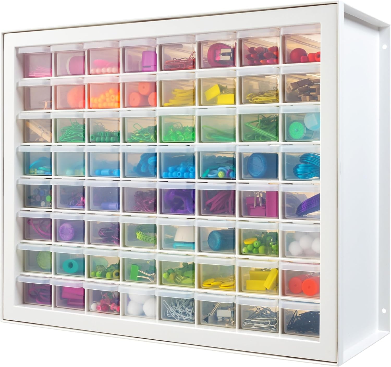 Screw Tool Organizer Small Parts Cabinet Chest, Hardware Electronics ...