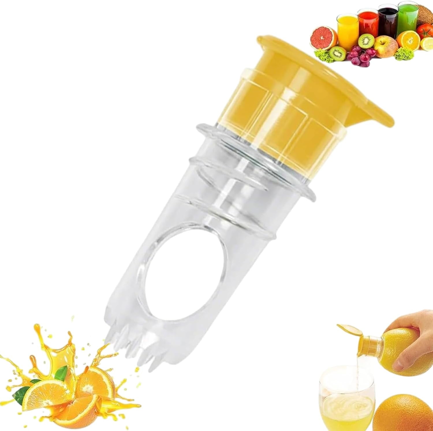 Screw-Top Lemon Squeezer, 2025 New Screw-Top Lemon Squeezer, Mini ...