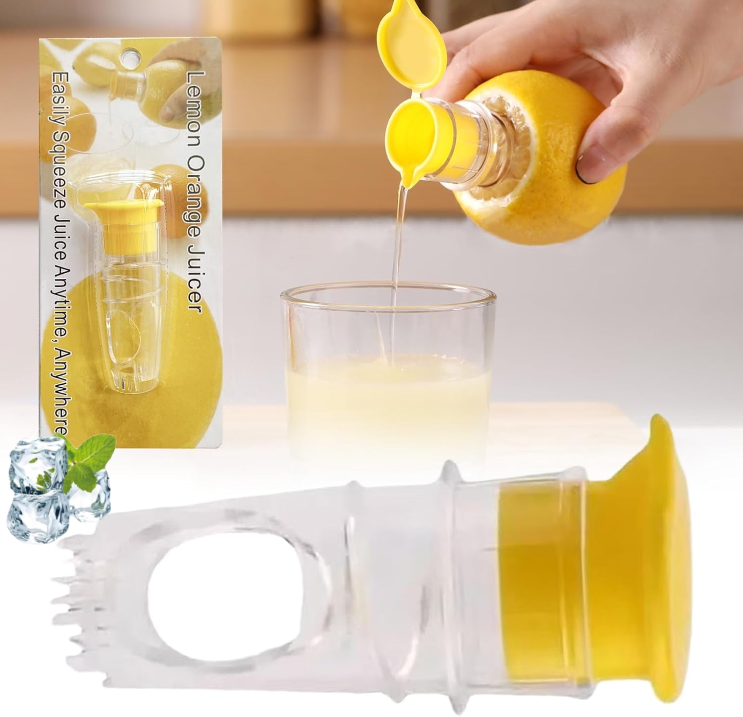 Screw-Top Lemon Squeezer, 2025 New lemon squeezer with twister ...