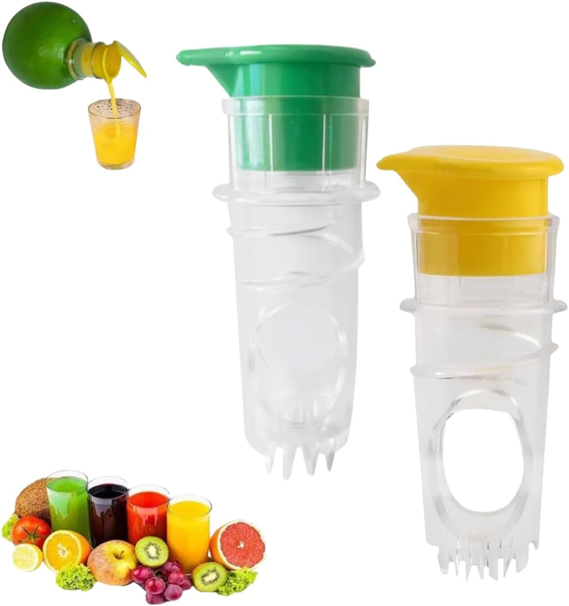 Screw-Top Lemon Squeezer - 2025 Upgraded Lemon Mini Squeezer Screw Top ...