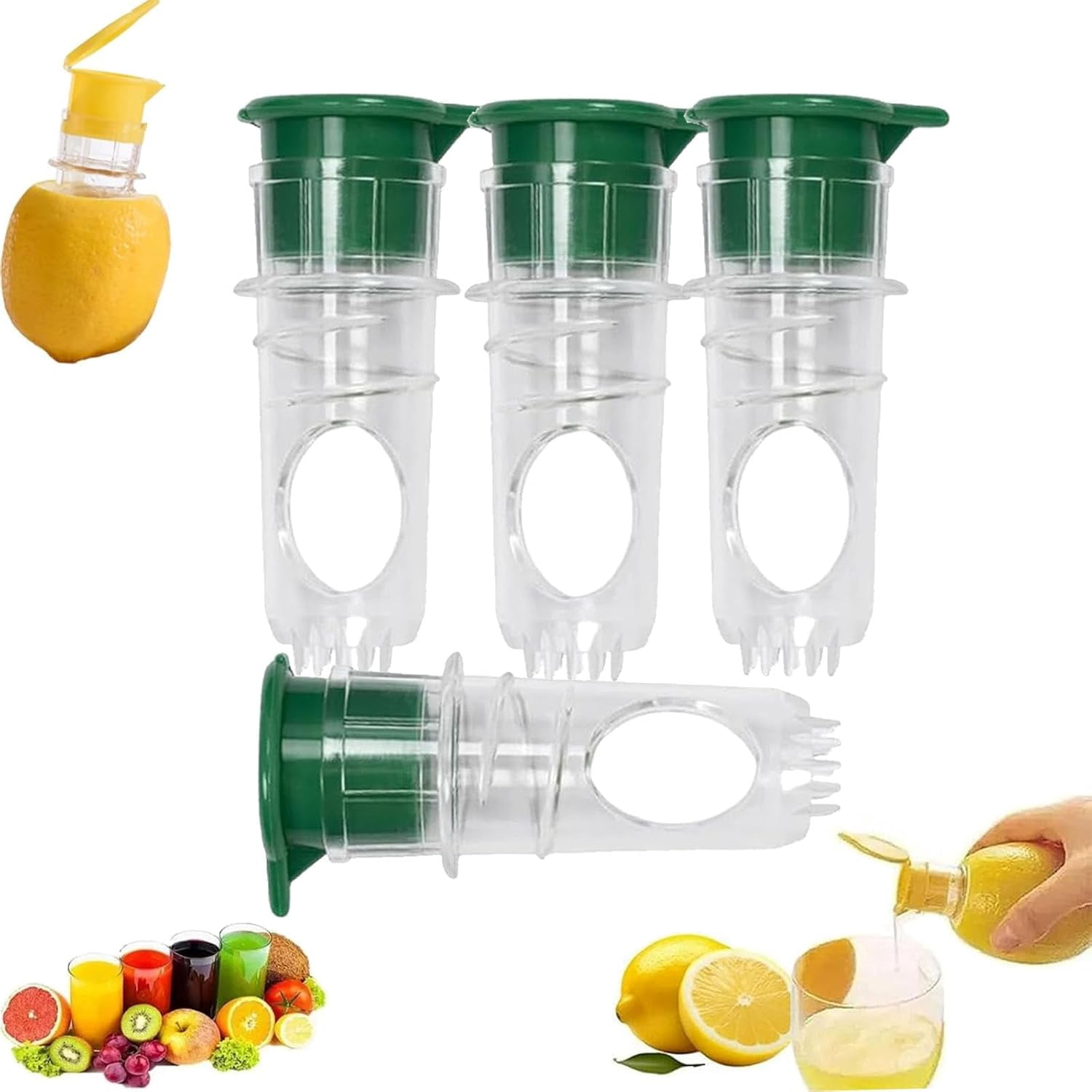 Screw-Top Lemon Squeezer, Lemon Mini Squeezer Screw Top, Exprimidor De ...