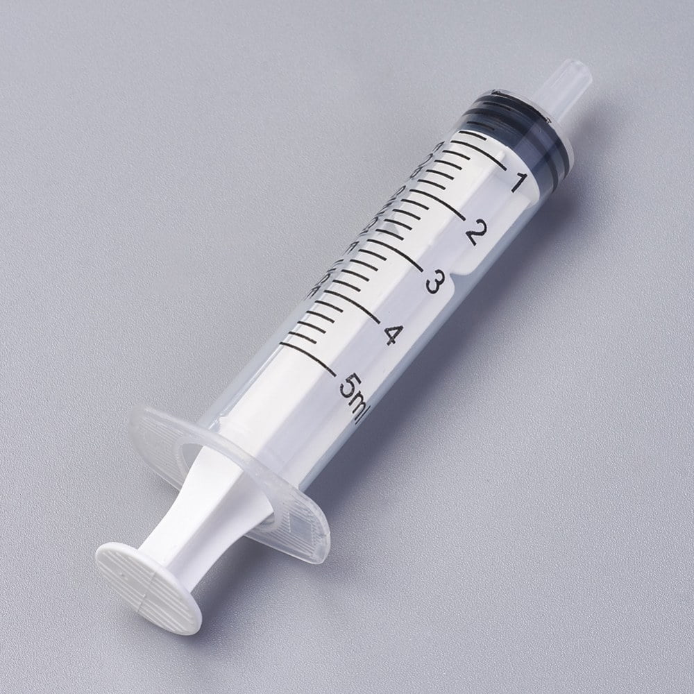 Screw Type Hand Push Glue Dispensing Syringe(without needle) Clear ...