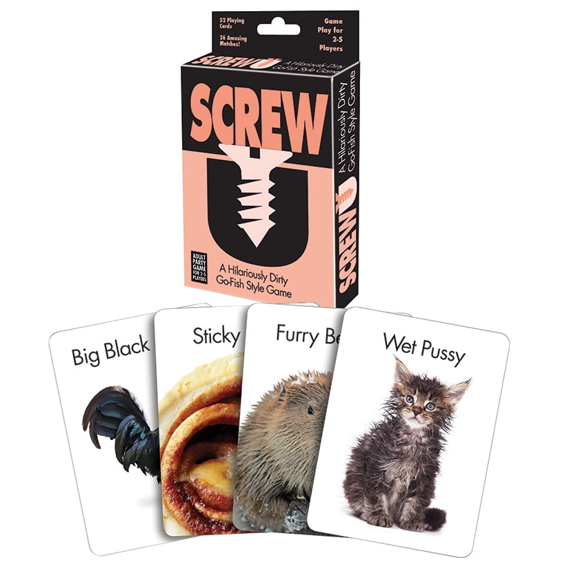 Screw U Playing Go Fish Style Adult Party Card Game - Walmart.com