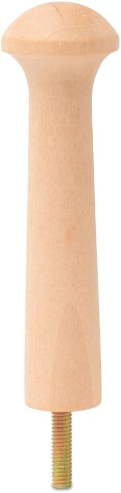 Screw on Wooden Shaker Pegs 3-1/2-inch w/ 1/2-inch Tenon, Pack of 25 ...