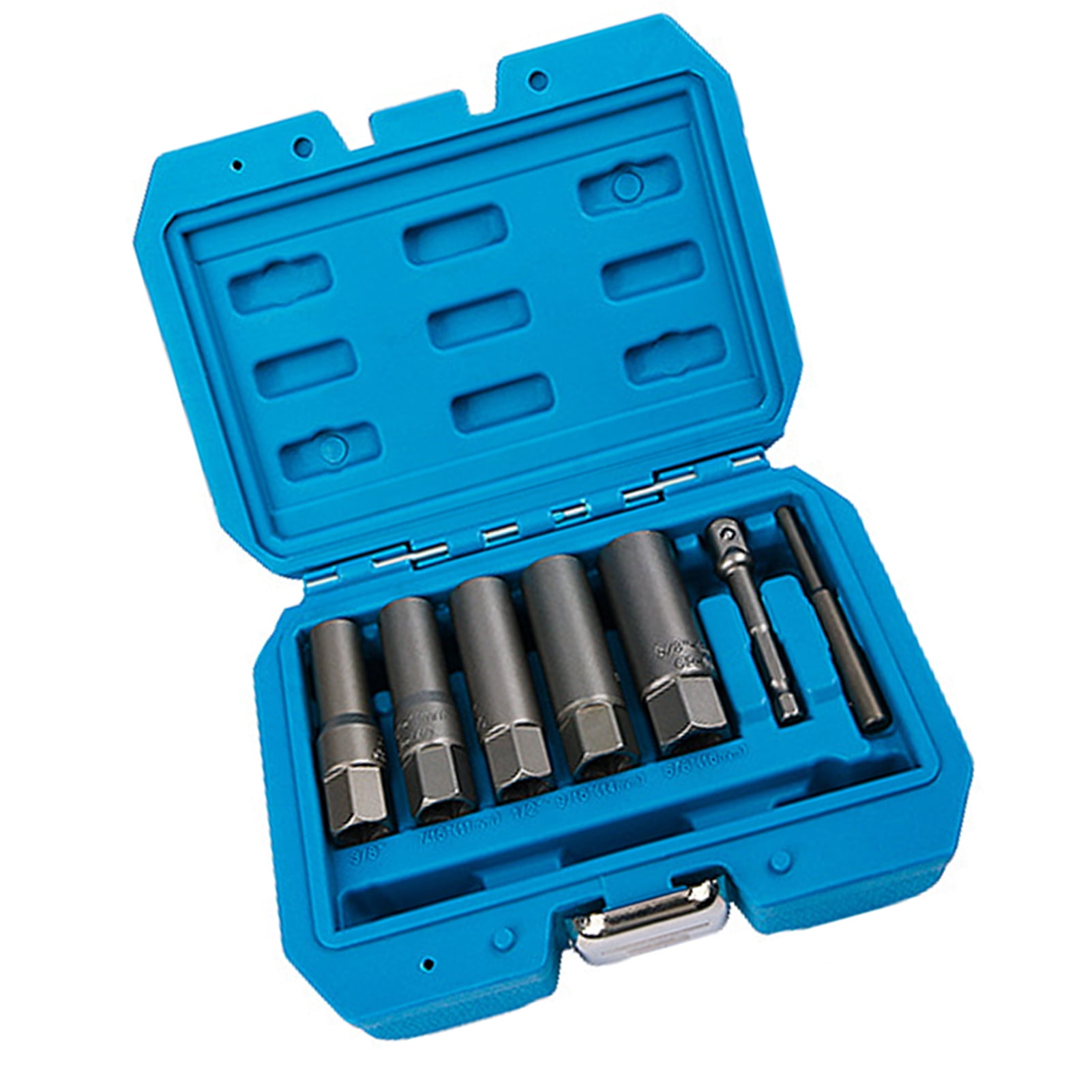 Screw extractor,Remover Socket Frozen Studs Set Broken Bolt Set 7pcs ...