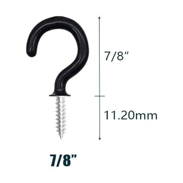 Screw hook metal hook cup holder with screw ceiling hook cup holder ...