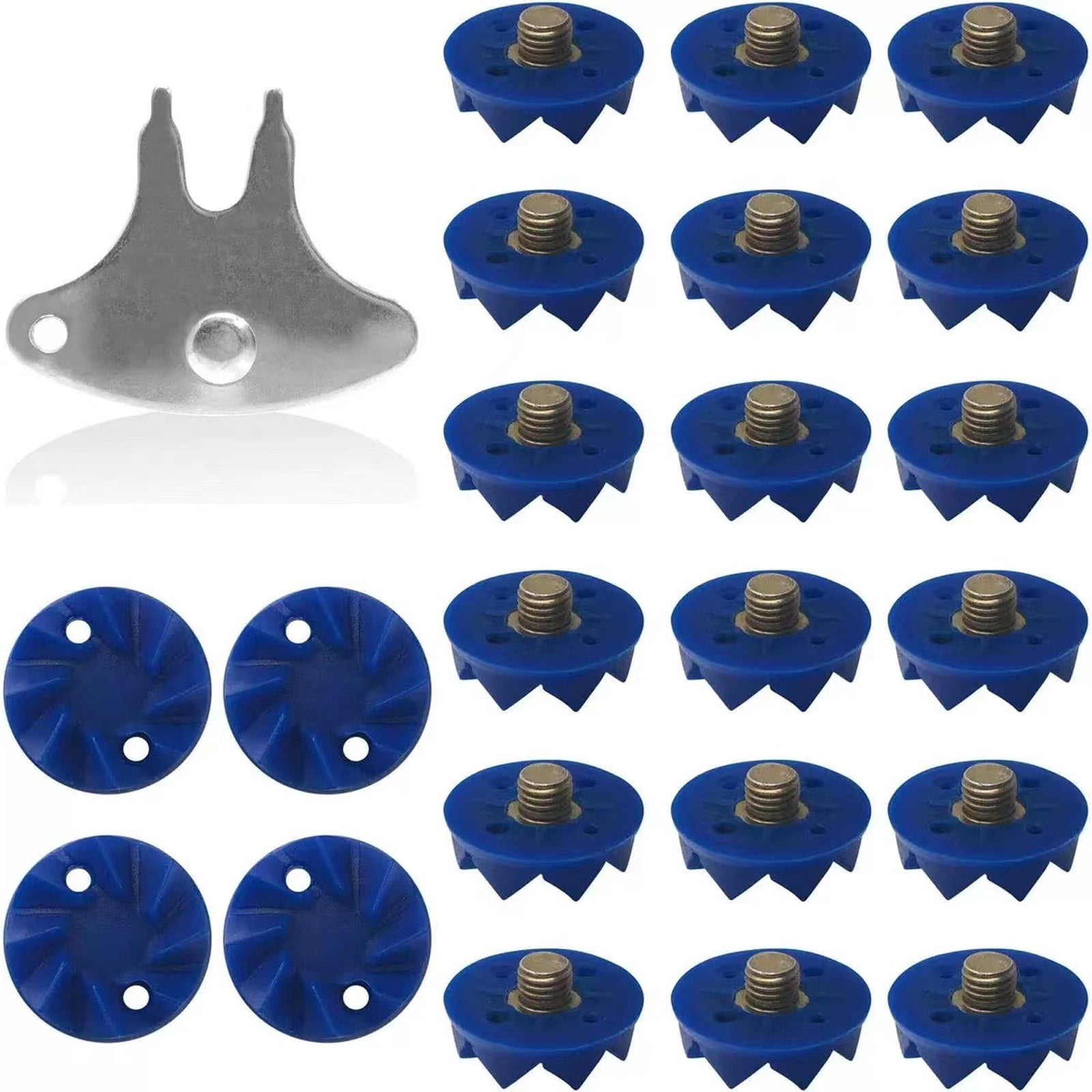 Screw-in Crickets Spikes with Spanner Replacement Metal Crickets Spikes ...