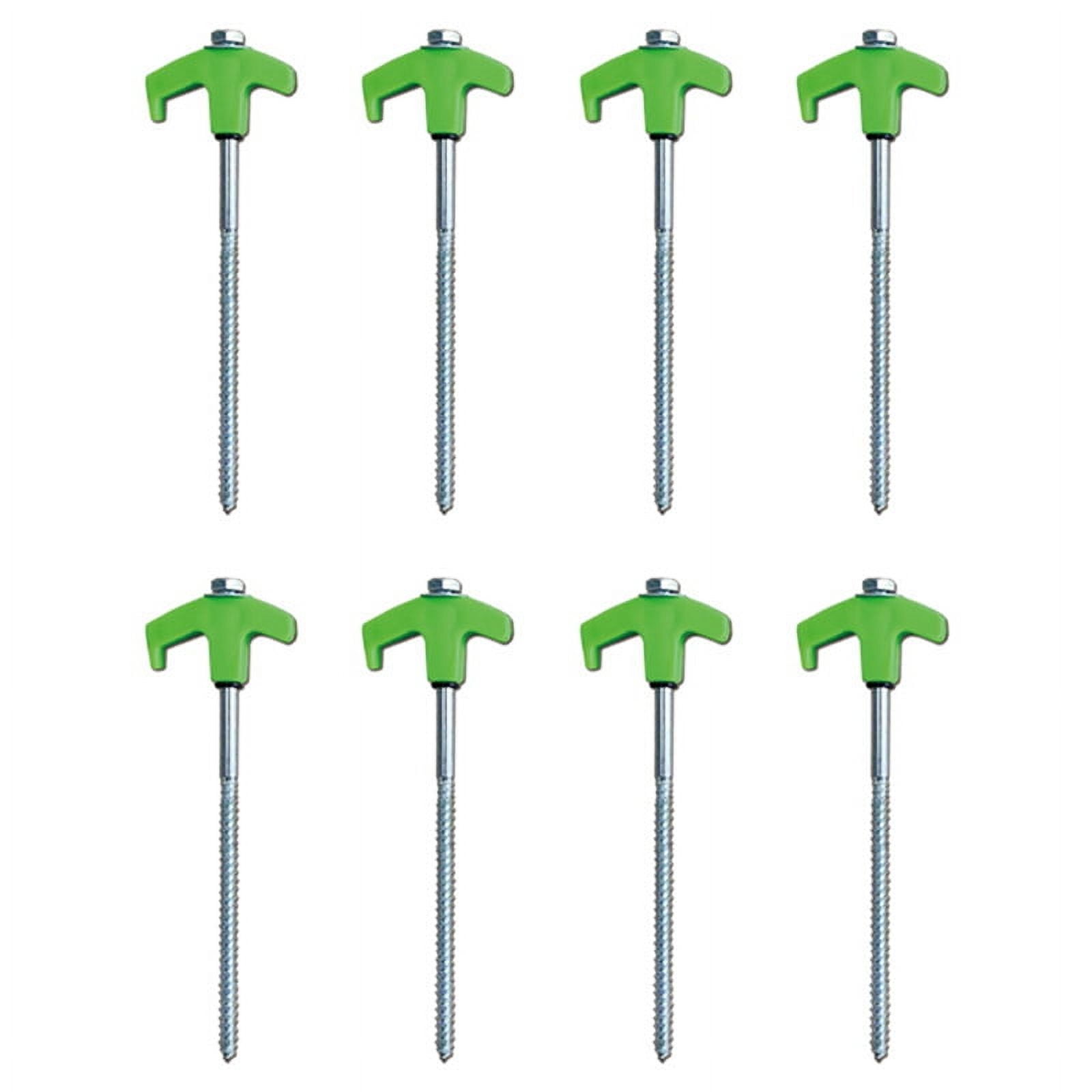 Screw in Tent Stakes - Ground Anchors Screw In, Tent Pegs Camping ...