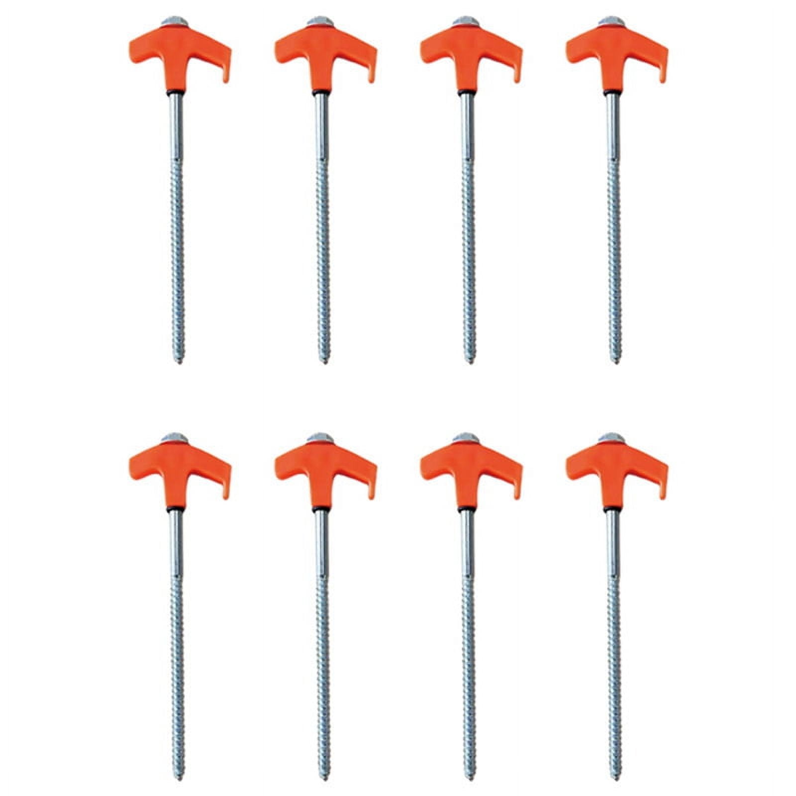 Screw in Tent Stakes - Ground Anchors Screw In, Tent Pegs Camping ...