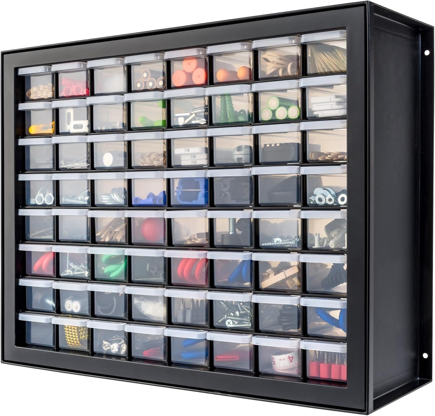 Screw tool organizer, small parts cabinet, 44 drawers, hardware ...