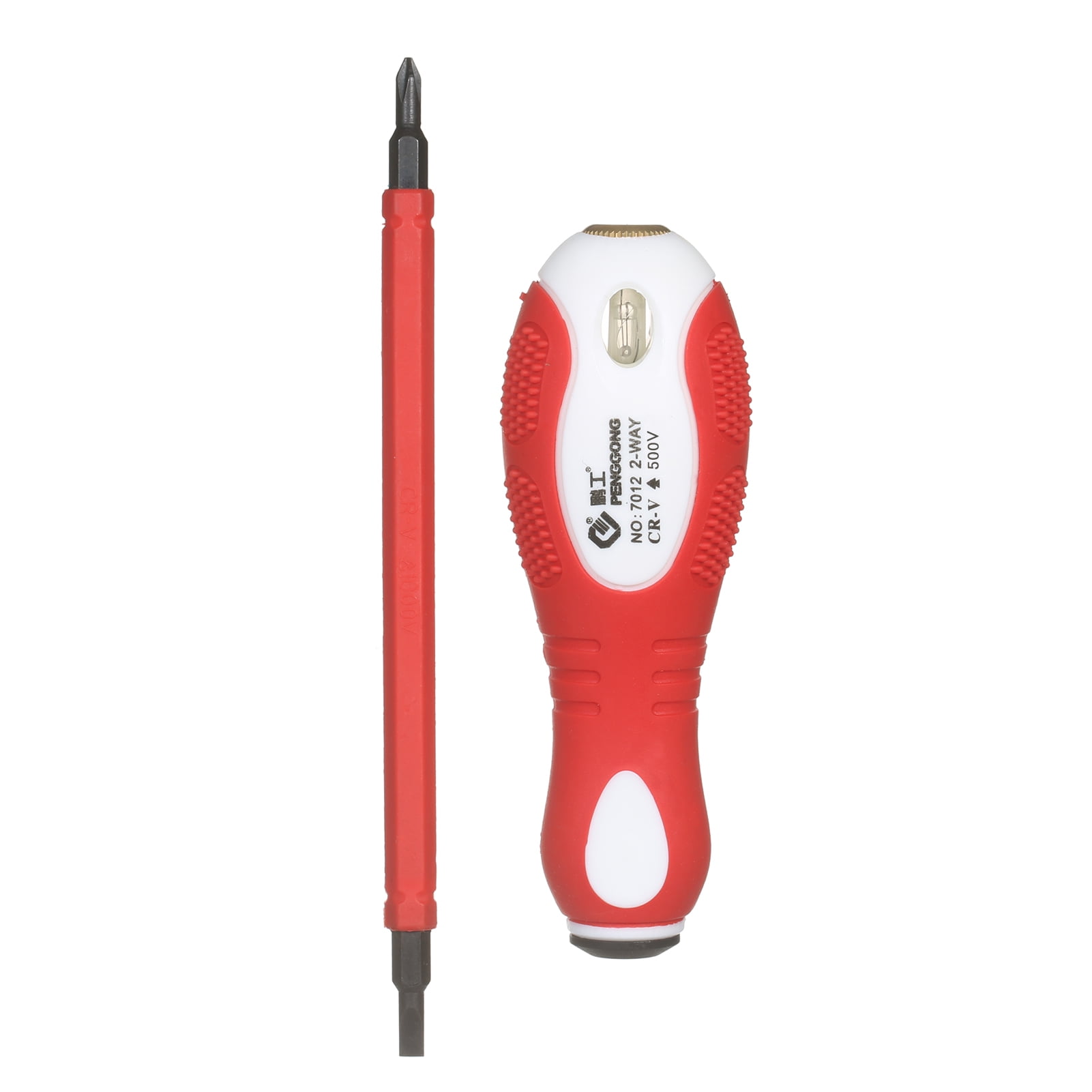Screwdriver,2-in-1 Slotted And 500v Slotted And Circuit Tester 2-in-1 ...