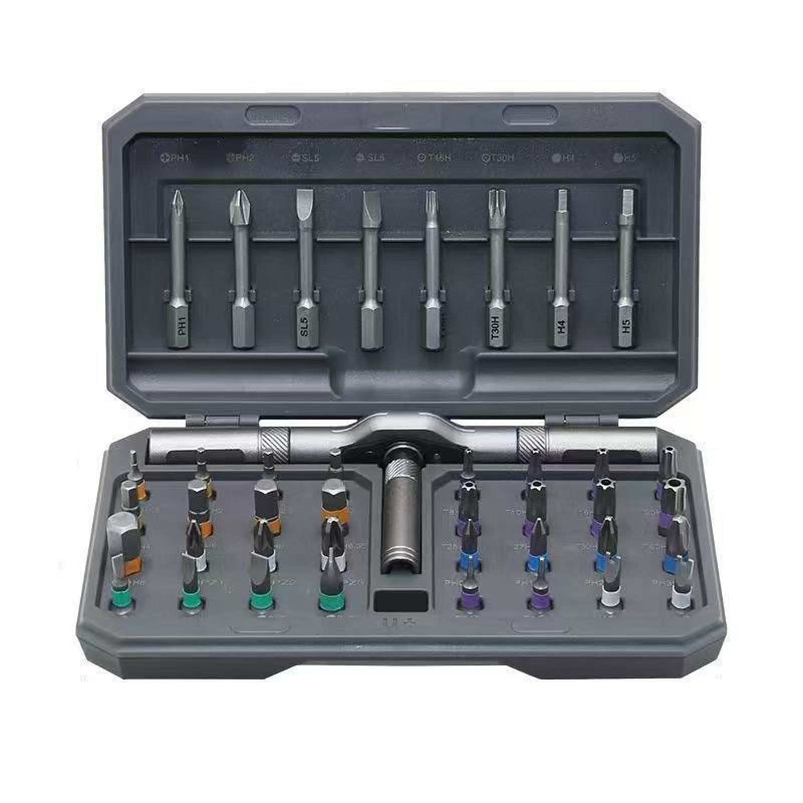 Screwdriver 42 In 1 42 In 1 Magnetic Screwdriver Set Detachable T ...