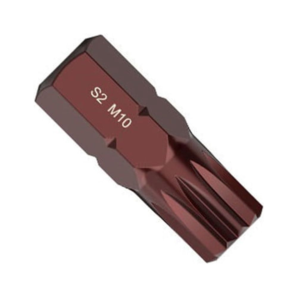 Screwdriver Bit 1 Pcs 30mm Star Head M5 M6 M8 M10 10mm Hex Shank ...