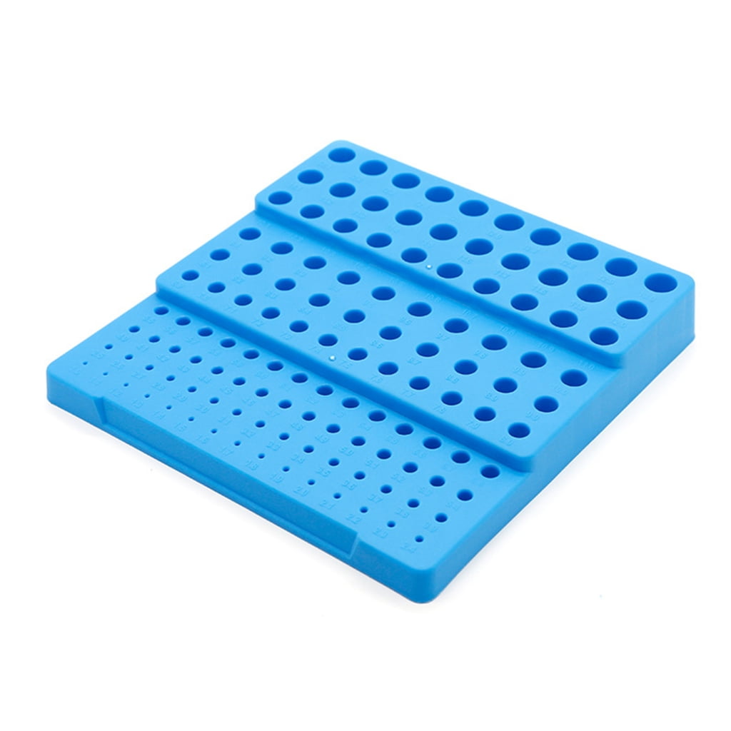 Screwdriver Bit Holder Organizer 121 Holes Drill Bits Storage Case ...