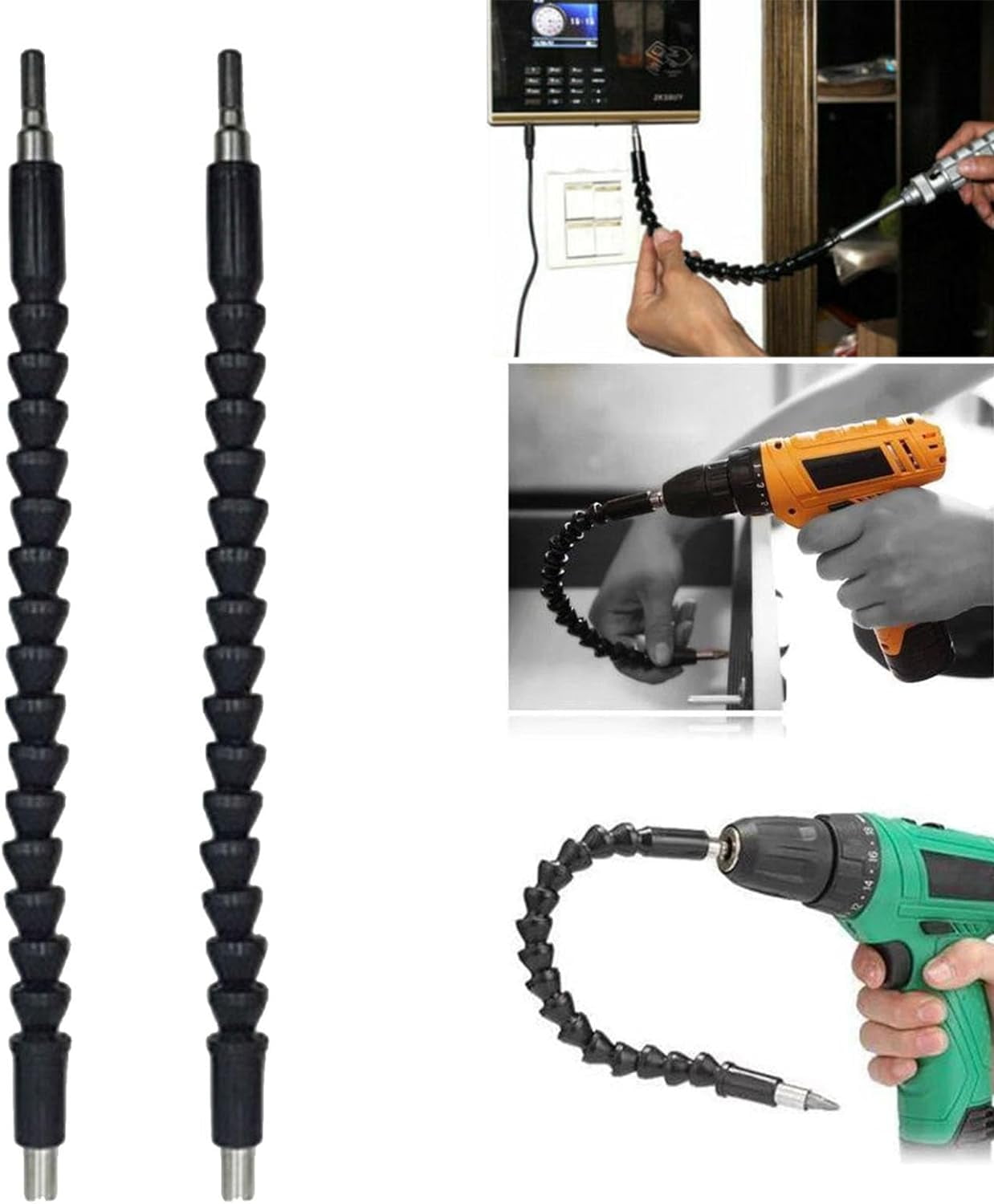Screwdriver Flexible,Bendable, Tool, Flexible Drill Bit Extension, 360 ...
