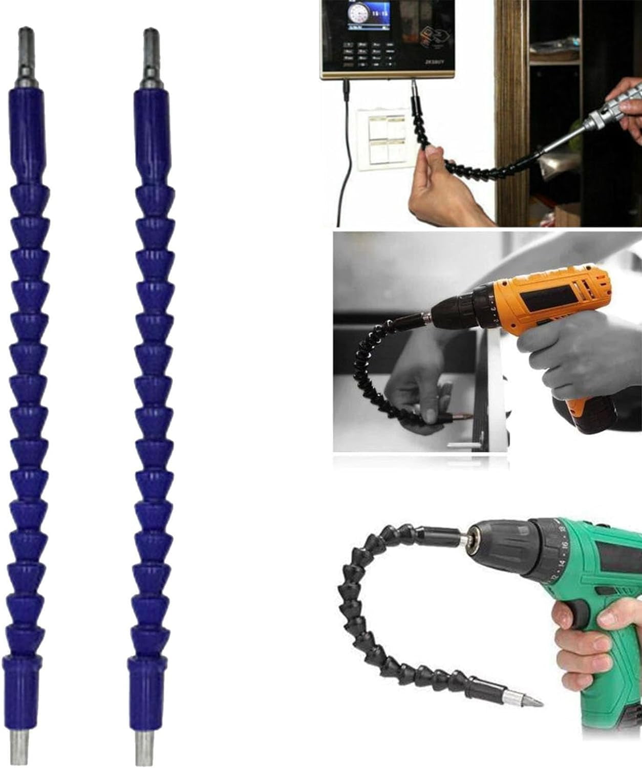 Screwdriver Flexible,Bendable, Tool, Flexible Drill Bit Extension, 360 ...