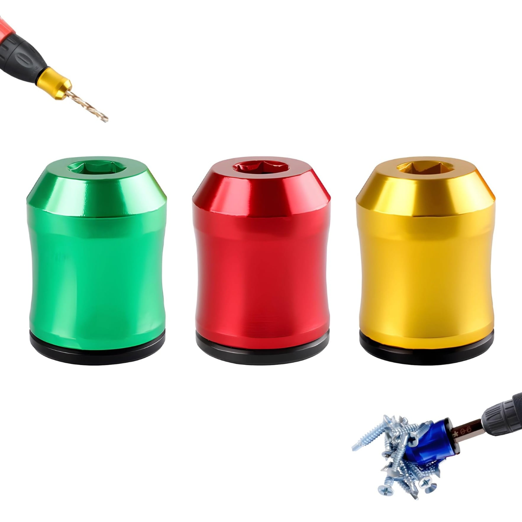 Screwdriver Head Magnetic Ring, 2026 New Magnetizer Screw Removable ...