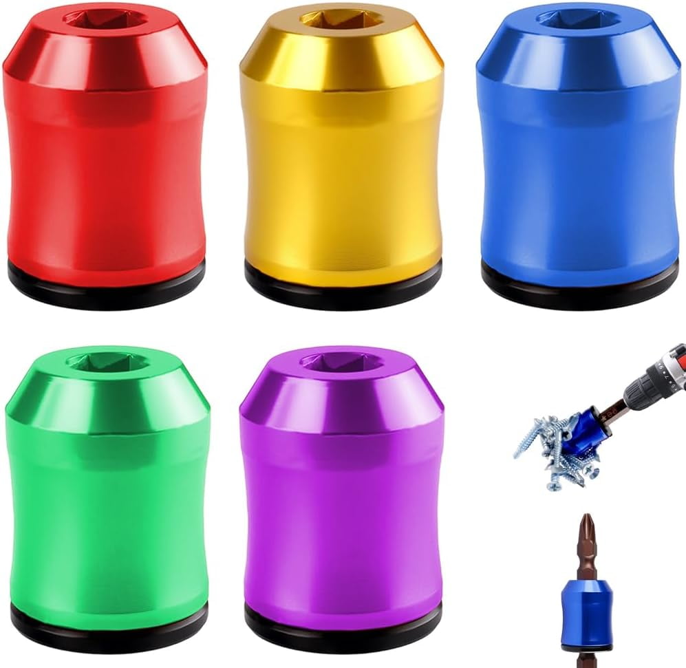 Screwdriver Head Magnetic Ring,2026 New Upgraded Magnetizer Screw ...