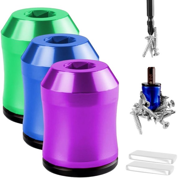 Screwdriver Head Magnetic Ring, Upgrade Universal Magnetizer Screw ...