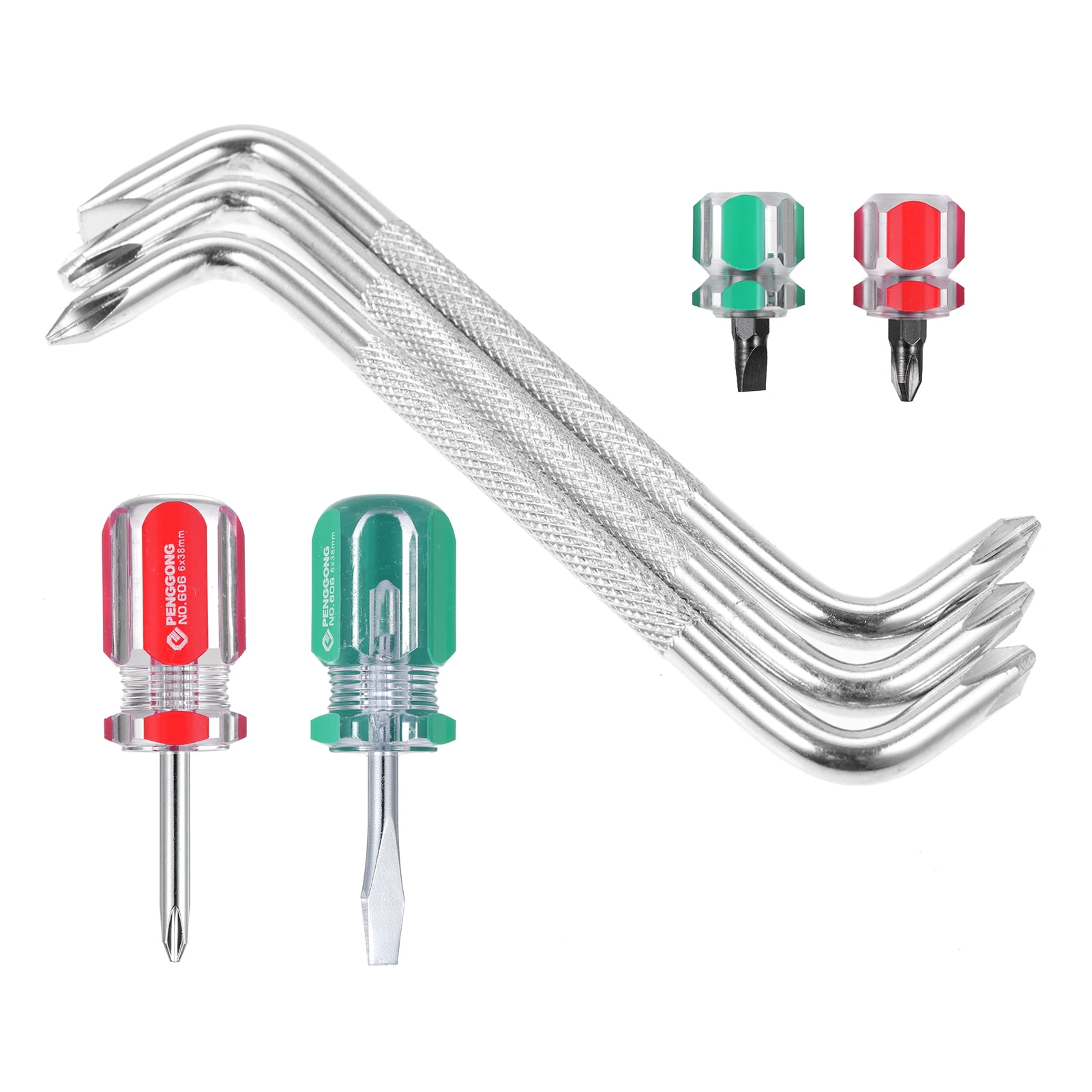 Screwdriver,Offset Z Shaped 7 In 1 Set 7 In Z Shaped Slotted Shaped ...