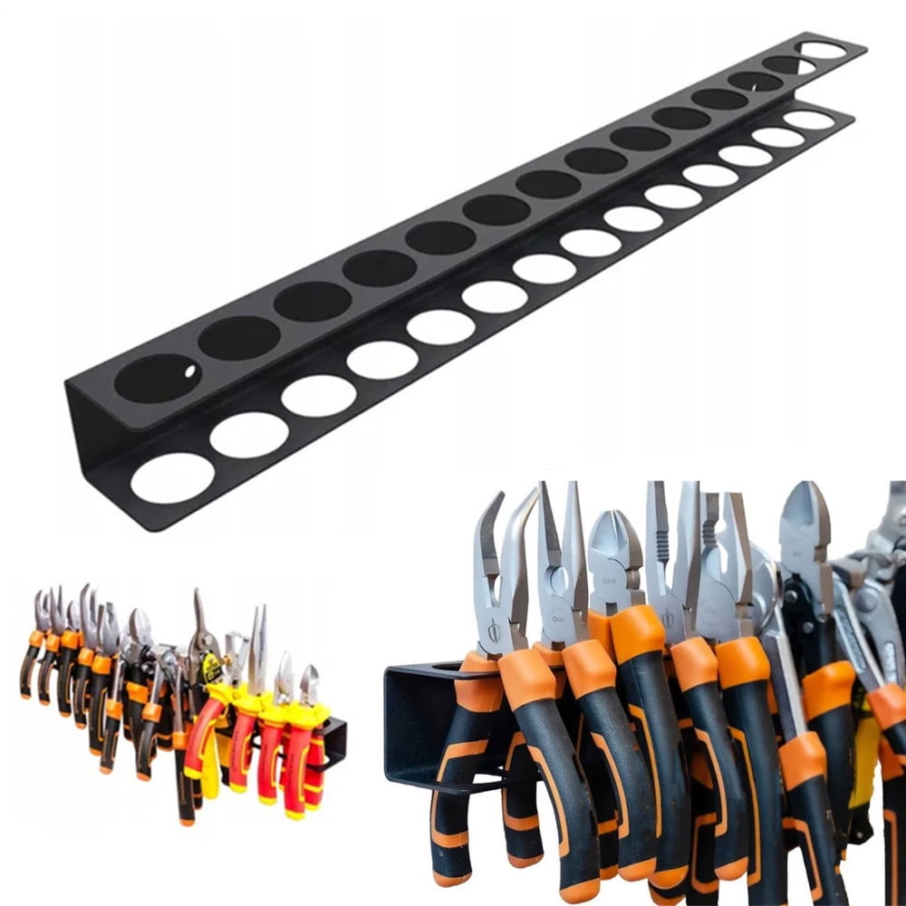 Screwdriver Organizer Steel Plier Storage Mount For Wall Hand Tool ...