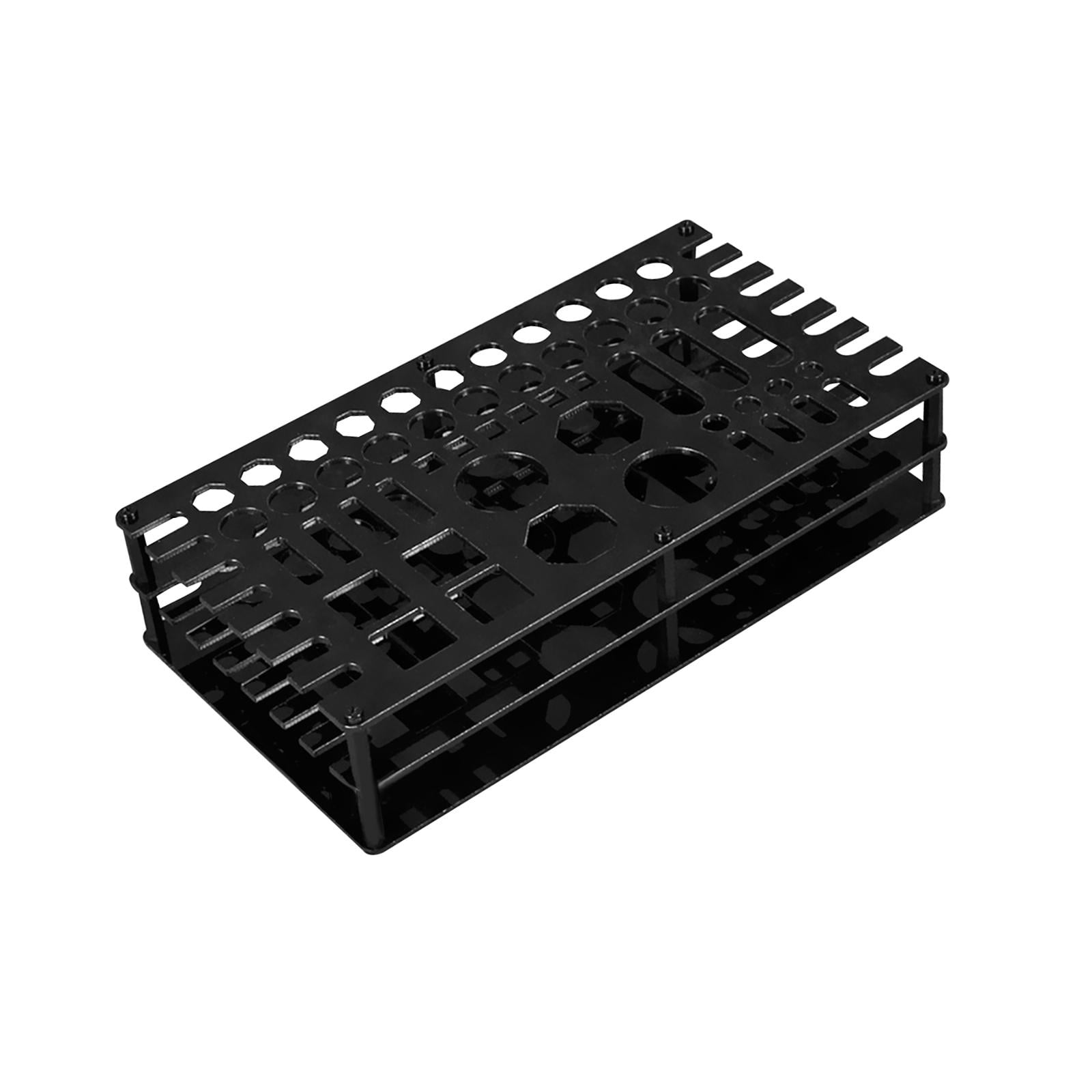 Screwdriver Organizers Parts Stand Holder Tool Storage Rack 55 Holes PP ...