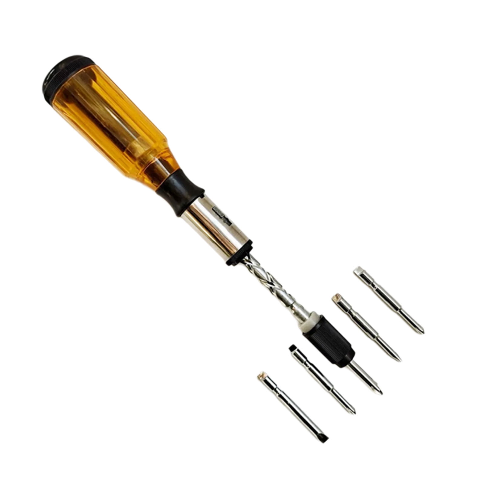 Screwdriver Push Pull Ratchet Screwdriver Adjustment Spirals Ratchet ...