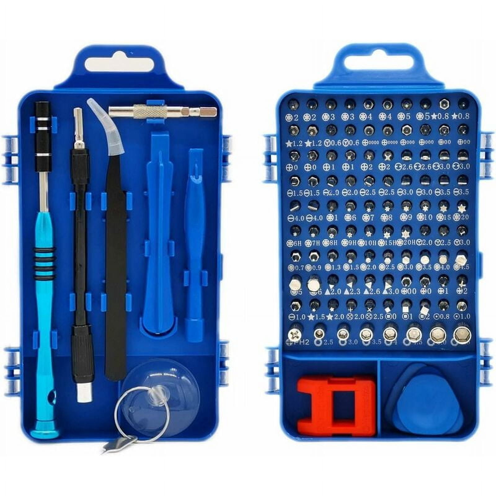 Screwdriver Set, 110 in 1 Precision Tool Set, Magnetic Fine Repair Set ...