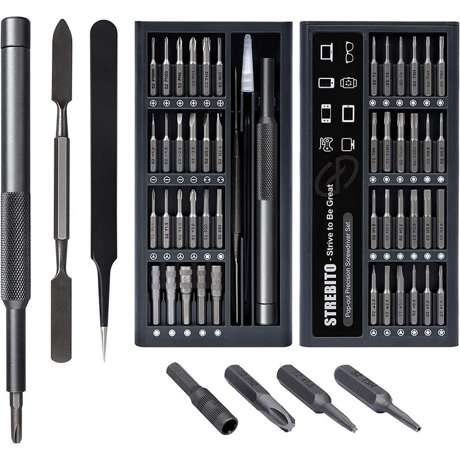 Screwdriver Set 50 in 1 Precision Screwdriver Set, Electronics Tool Kit ...