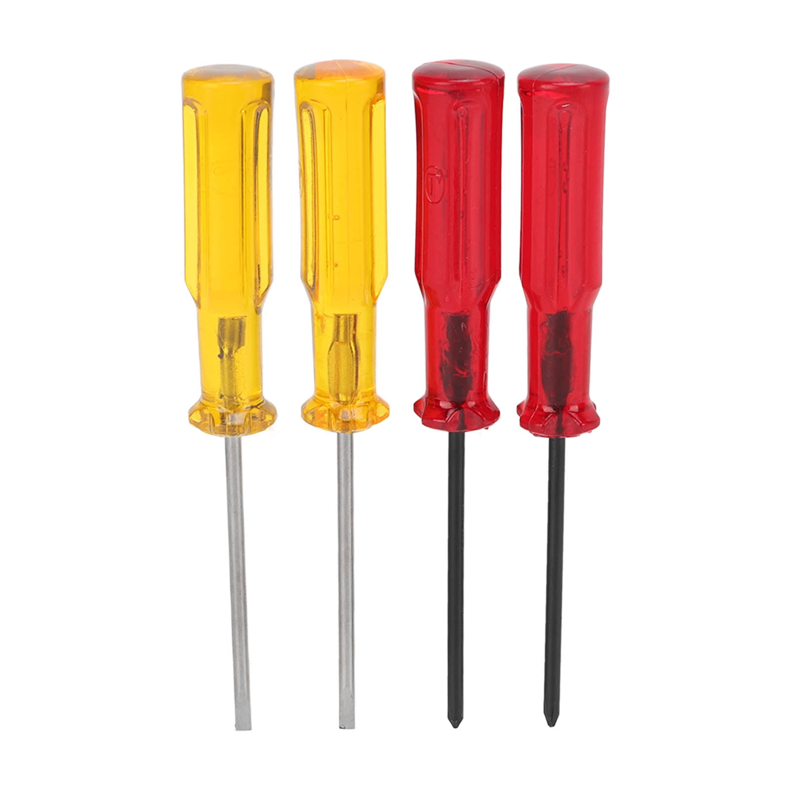 Screwdriver Set Durable 2 Straight 2 Cross Screw Driver Plastic Steel ...