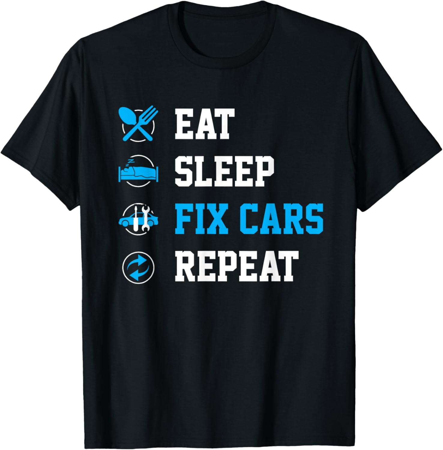Screwdriver Tuning Car Mechanic Mechatronics T-Shirt - Walmart.com