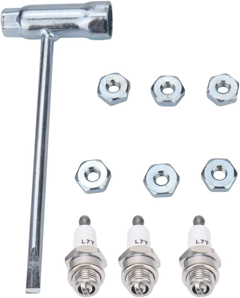 Screwdriver and Wrench Chainsaw Scrench Bar Nut with Spark Plug for ...