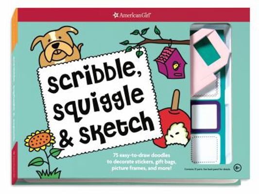Pre-Owned Scribble, Squiggle, & Sketch: 75 Easy-To-Draw Doodles to ...