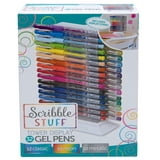 Scribble Stuff Gel Pens – 32 Count Tower, Assorted Colors, Smooth ...