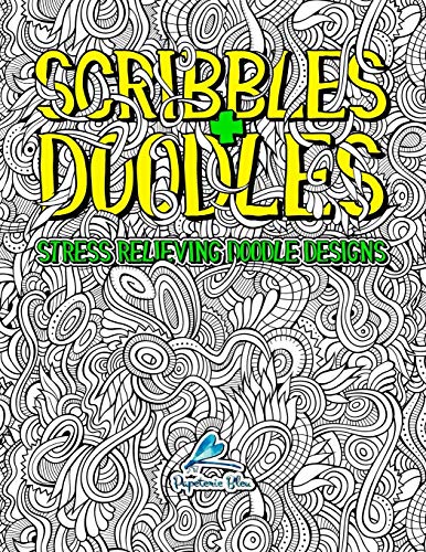 Pre-Owned Scribbles & Doodles: Stress Relieving Doodle Designs: An ...