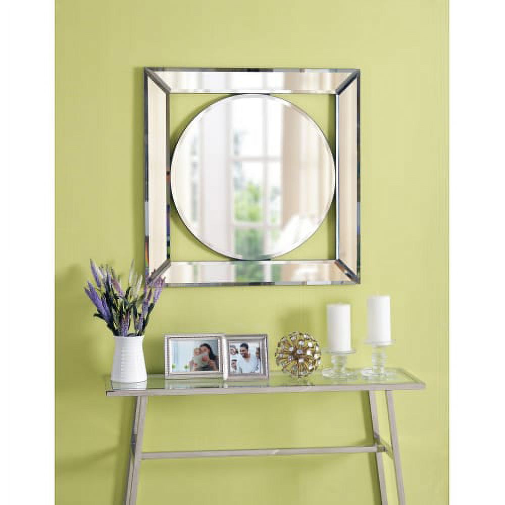Scribe 27" Frameless Wall Mirror - Walmart.com