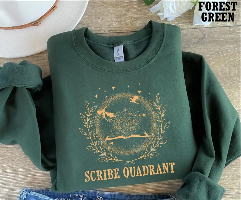 Scribe Quadrant Shirt, Fourth Wing Sweatshirt, Dragon Rider Sweatshirt ...