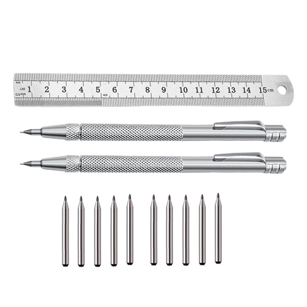 Scriber Pen Tungsten Carbide Engraving Pen With Replacement Tips ...