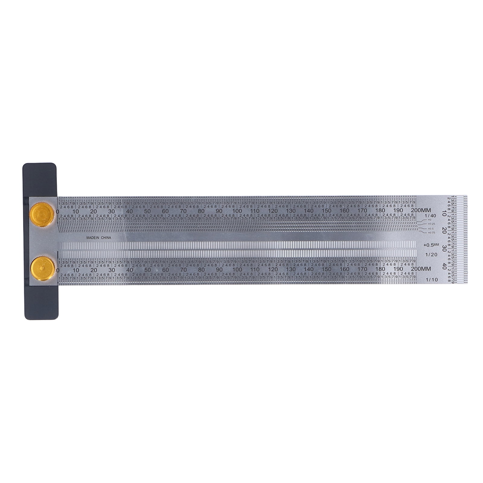 Scriber Ruler Stainless Steel 200mm High Accuracy Simple Operation ...