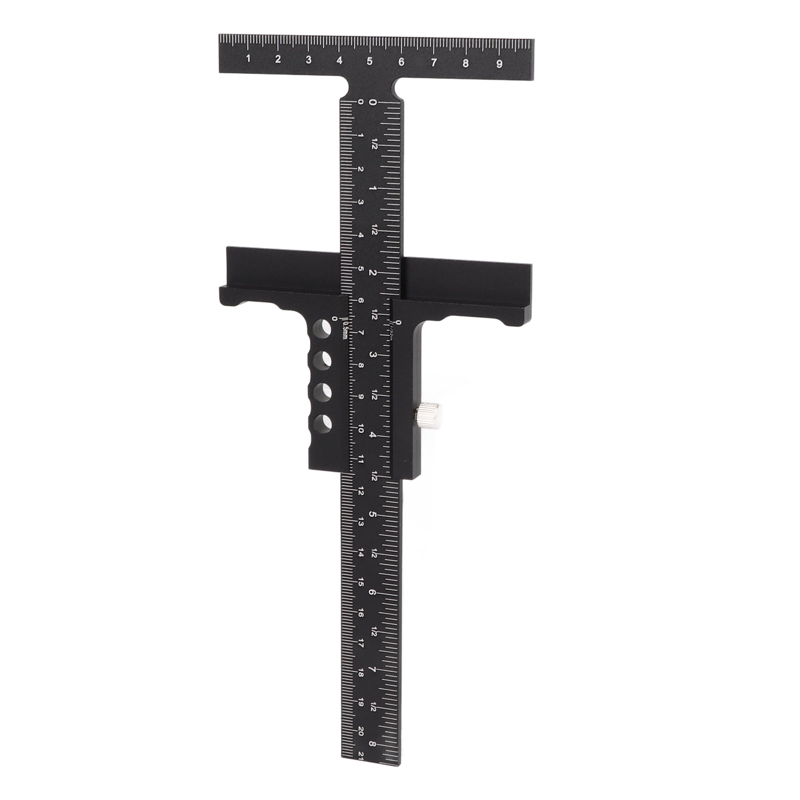 Scriber Woodworking Scriber Ruler Aluminum Alloy T Shape Scribing Ruler ...