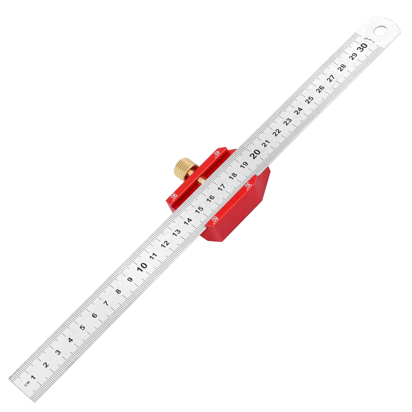 Scribing Ruler Stainless Steel Woodworking Ruler High Accuracy Line ...