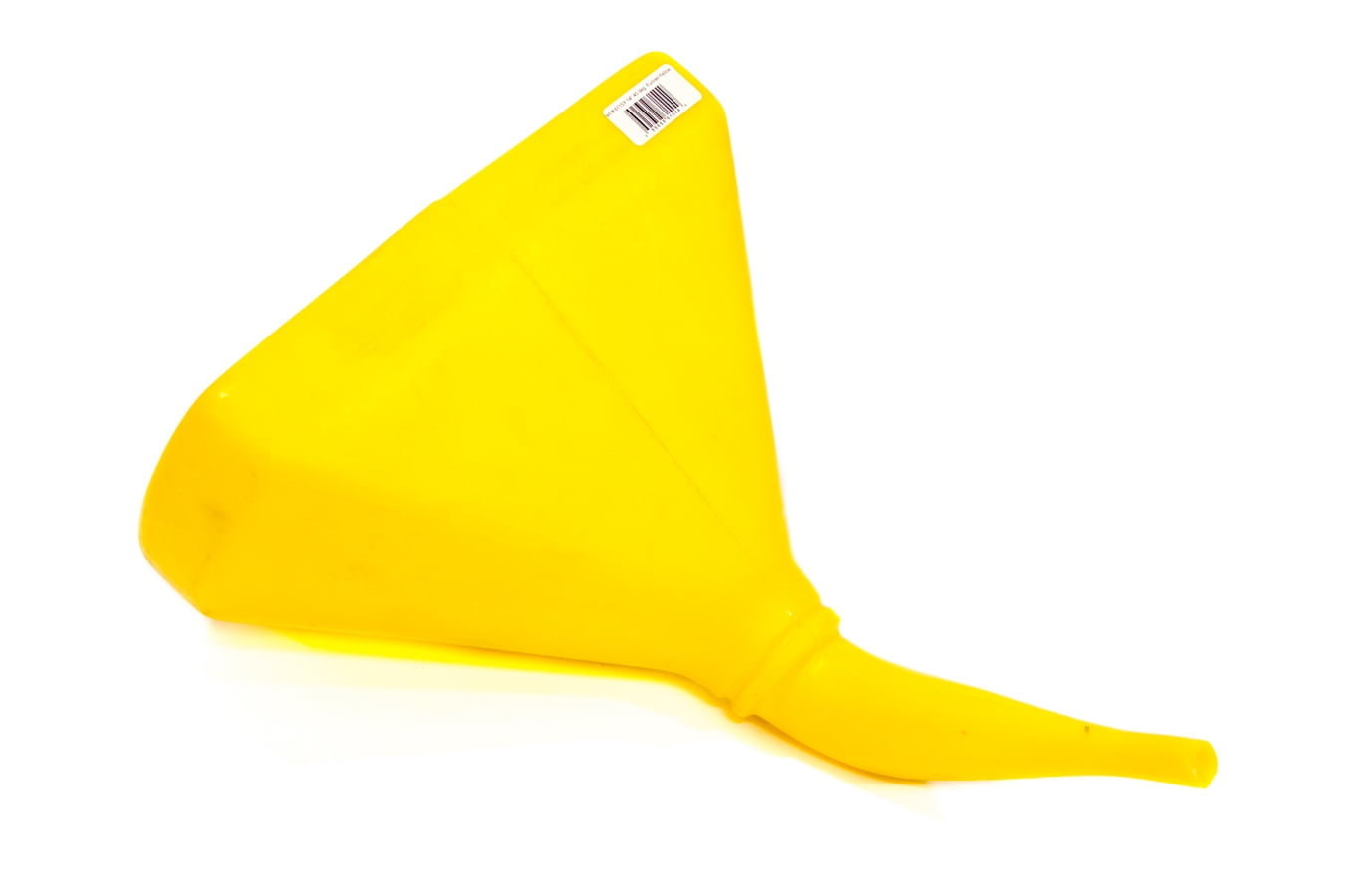 Scribner Plastics Funnel - 14 in D-Shape - 45 Degree - Plastic - Yellow ...