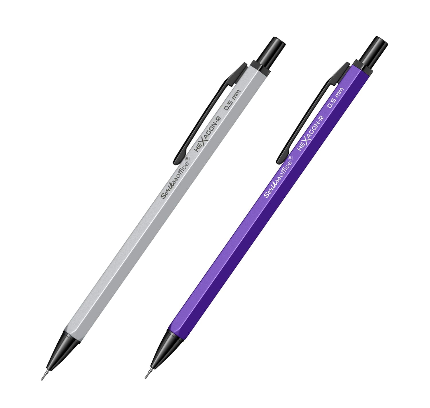 Scrikss Office HexagonR 05mm Mechanical Pencil Aluminium Body Click ...