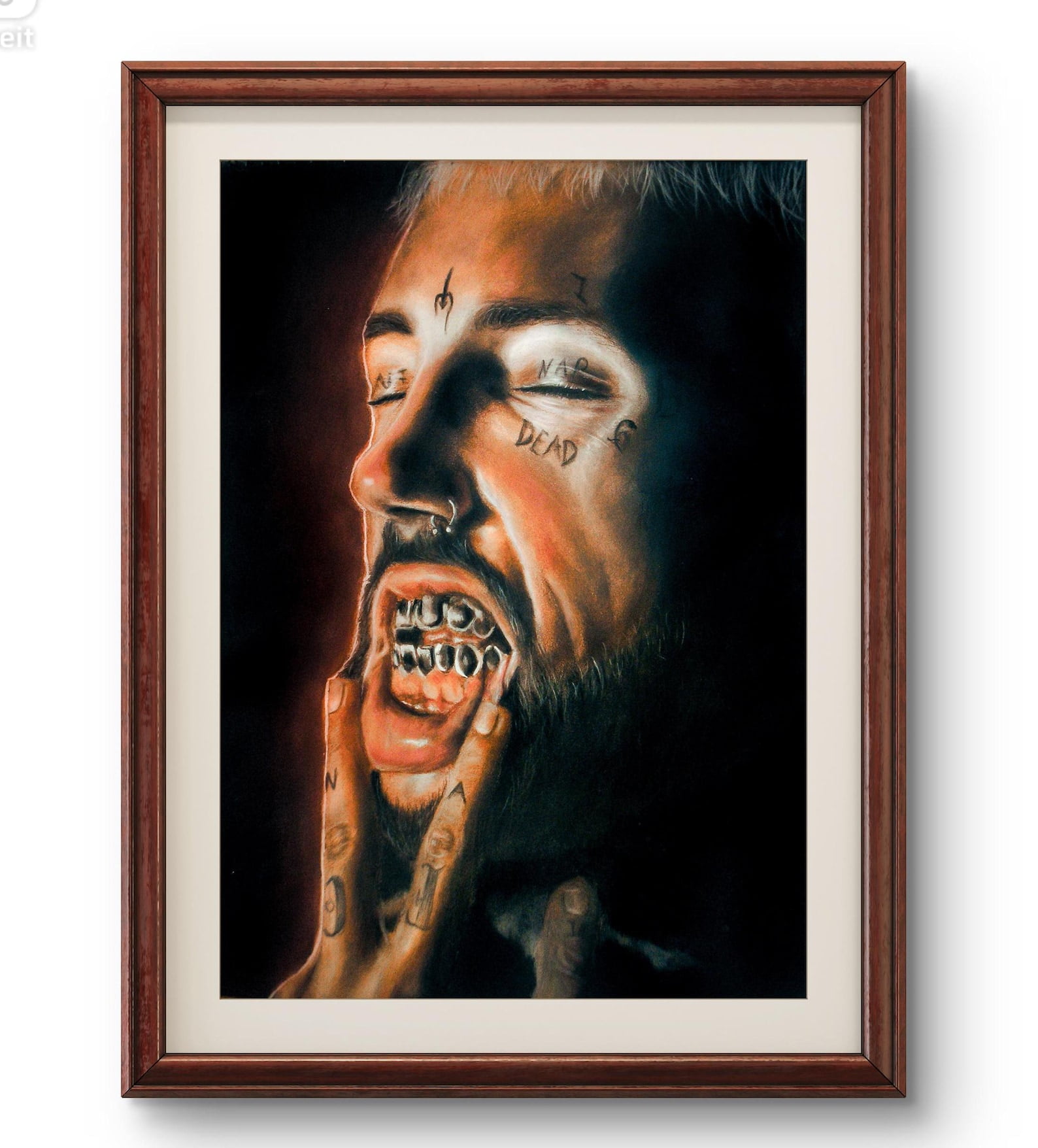 Scrim $uicideboy$ Underground Hip Hop Poster – Gothic Rap Wall Art Size ...